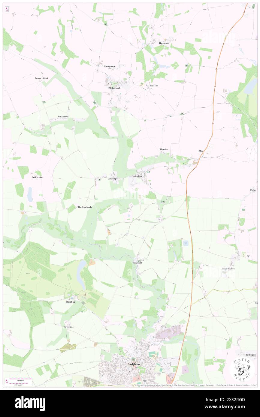 Erpingham, Norfolk, GB, United Kingdom, England, N 52 50' 7'', N 1 14 ...