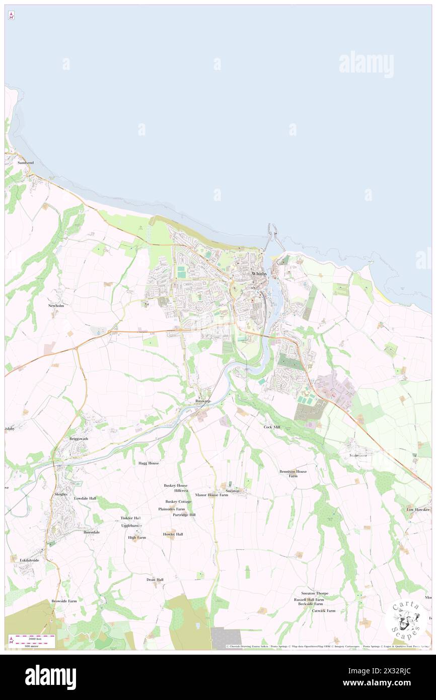 Whitby, North Yorkshire, GB, United Kingdom, England, N 54 28' 48'', S ...