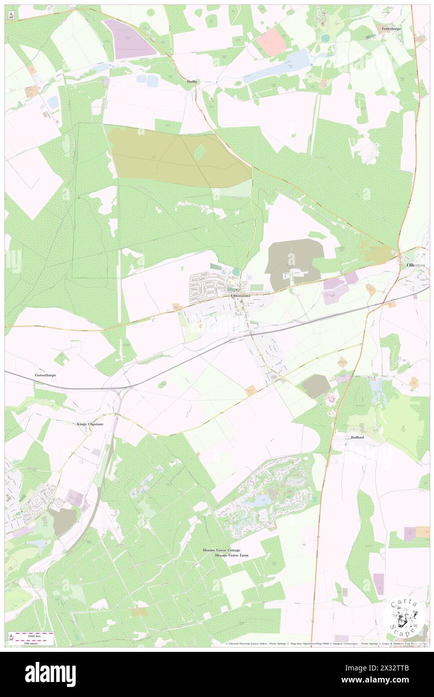 Edwinstowe, Nottinghamshire, GB, United Kingdom, England, N 53 11' 26 ...