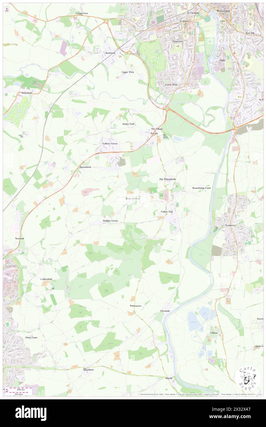 Powick, Worcestershire, GB, United Kingdom, England, N 52 8' 46'', S 2 ...