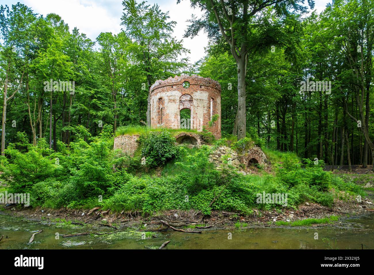 Wasserturmruine Im Schlosspark