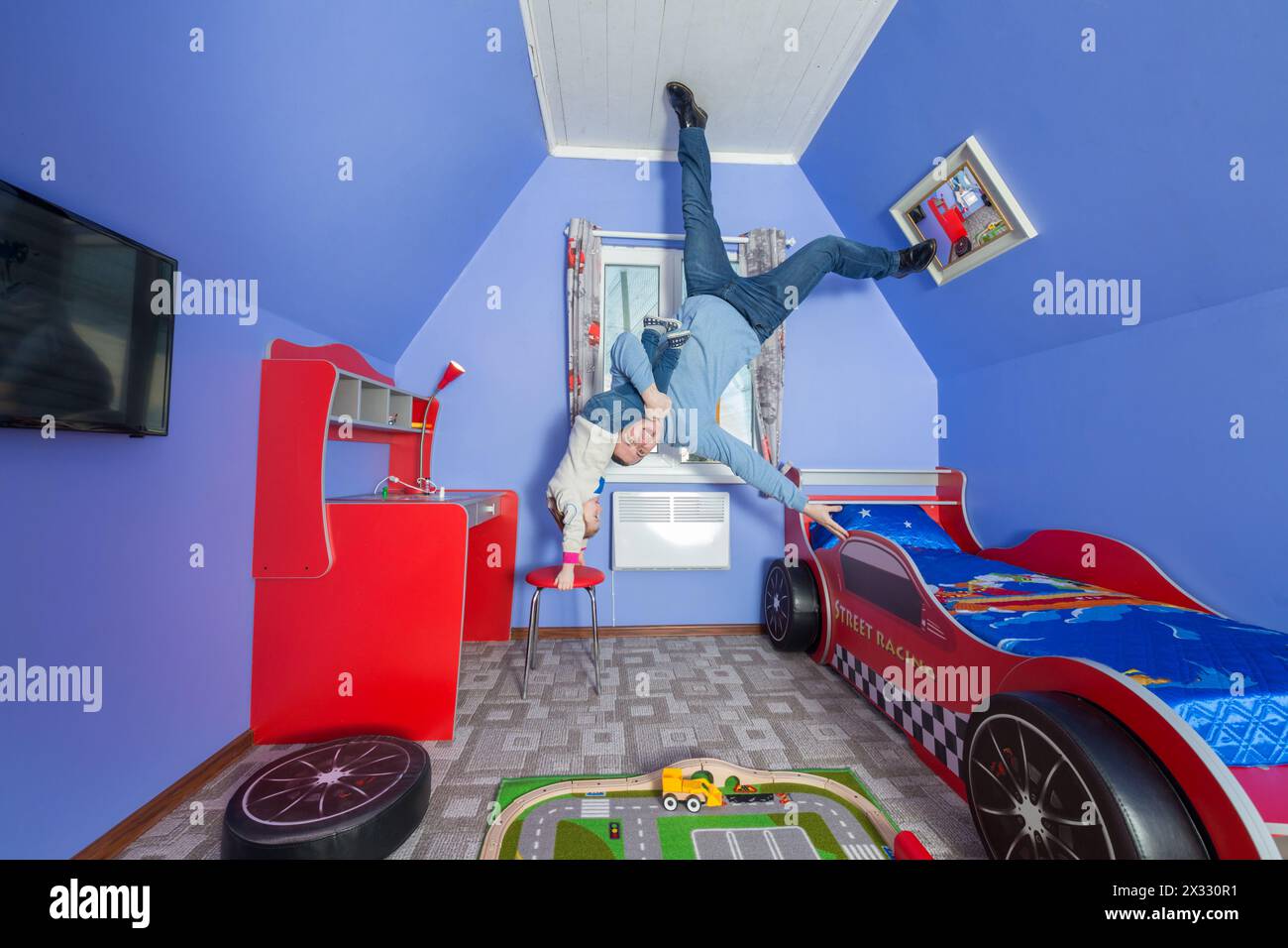 Inverted room hi-res stock photography and images - Alamy