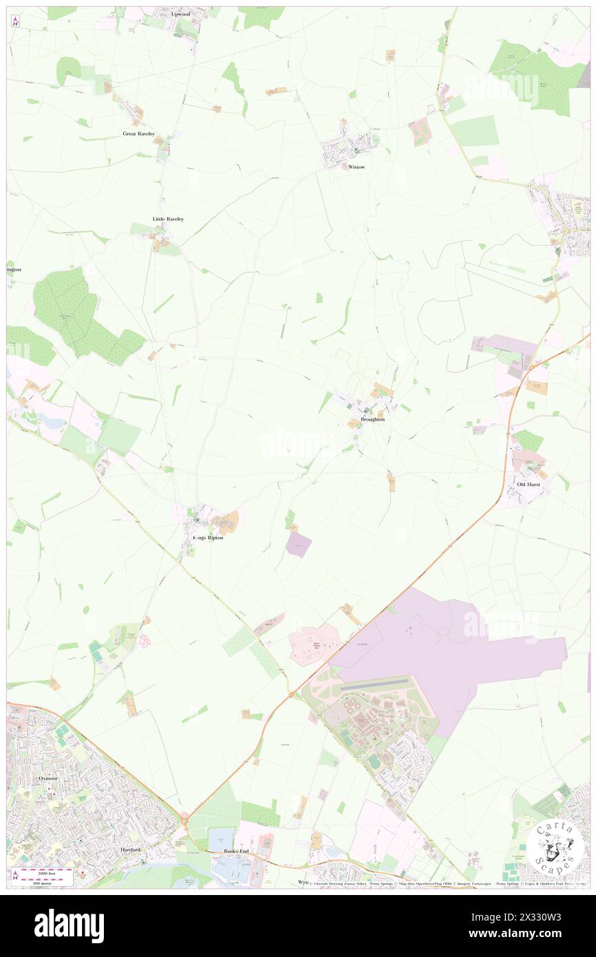 Map of broughton hi-res stock photography and images - Alamy