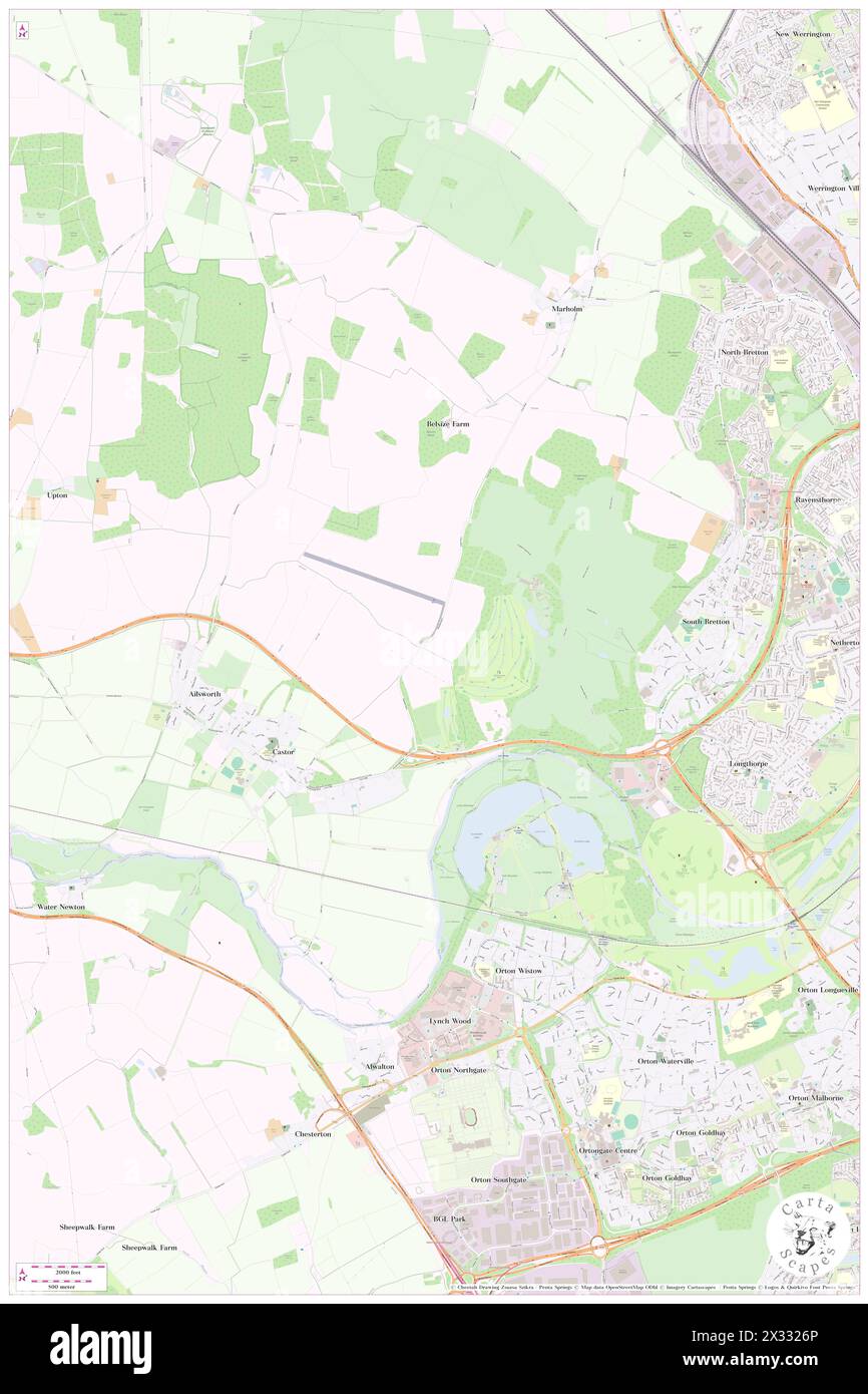 Castor map Cut Out Stock Images & Pictures - Alamy