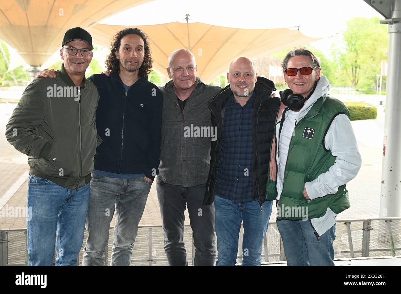 Die Kölner Band BRINGS, Peter Brings, Stephan Brings, Christian Blüm ...