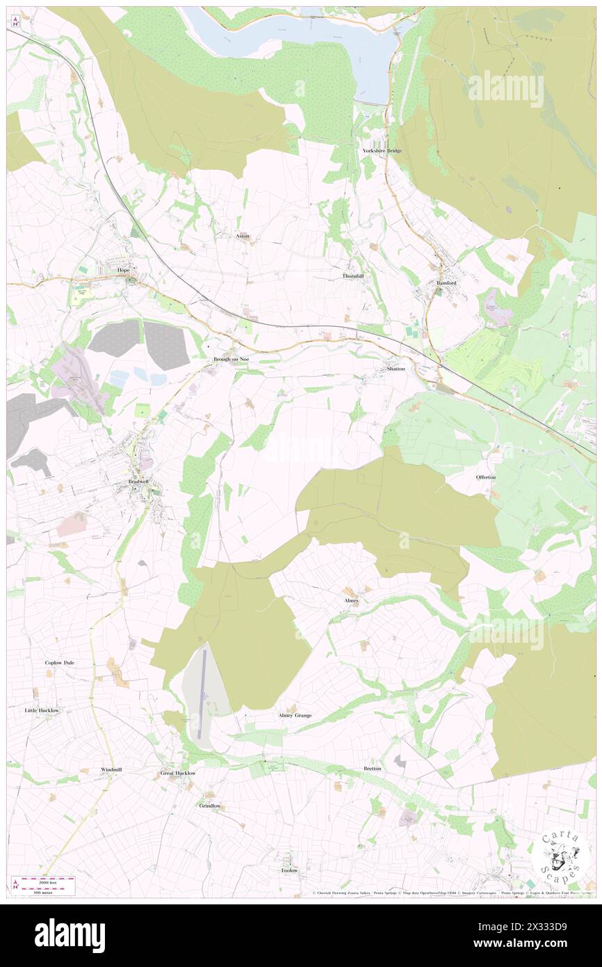 Brough and Shatton, Derbyshire, GB, United Kingdom, England, N 53 19 ...