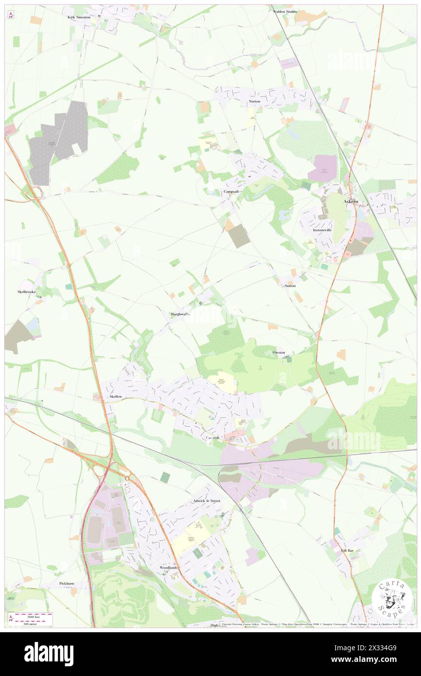 Burghwallis, Doncaster, GB, United Kingdom, England, N 53 36' 0'', S 1 ...