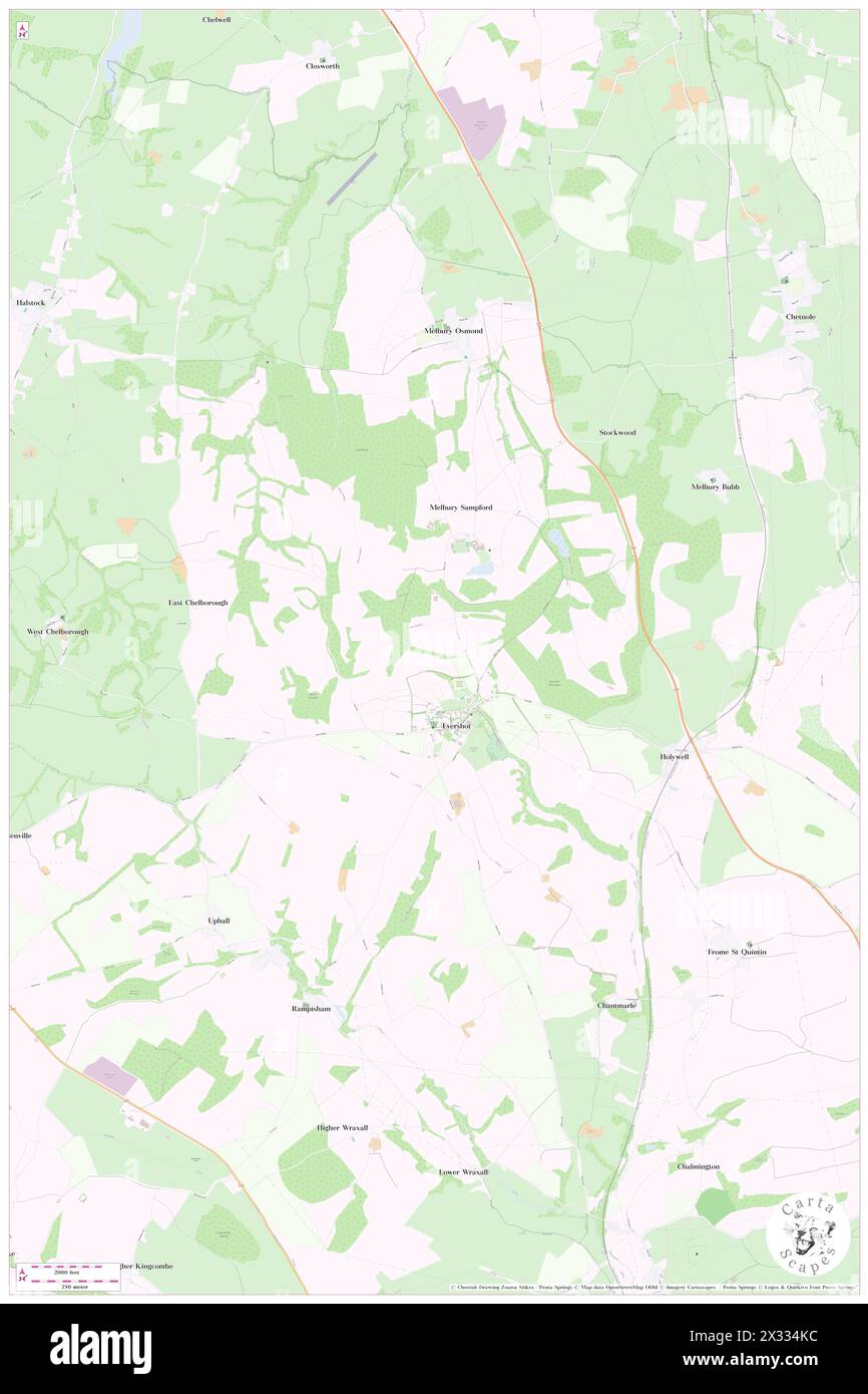 Evershot, Dorset, GB, United Kingdom, England, N 50 50' 38'', S 2 36 ...