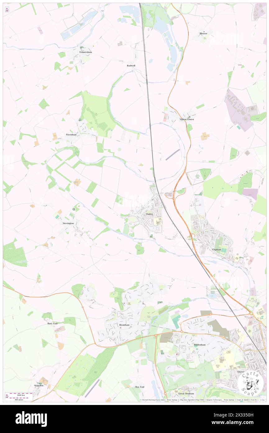 Oakley map hi-res stock photography and images - Alamy