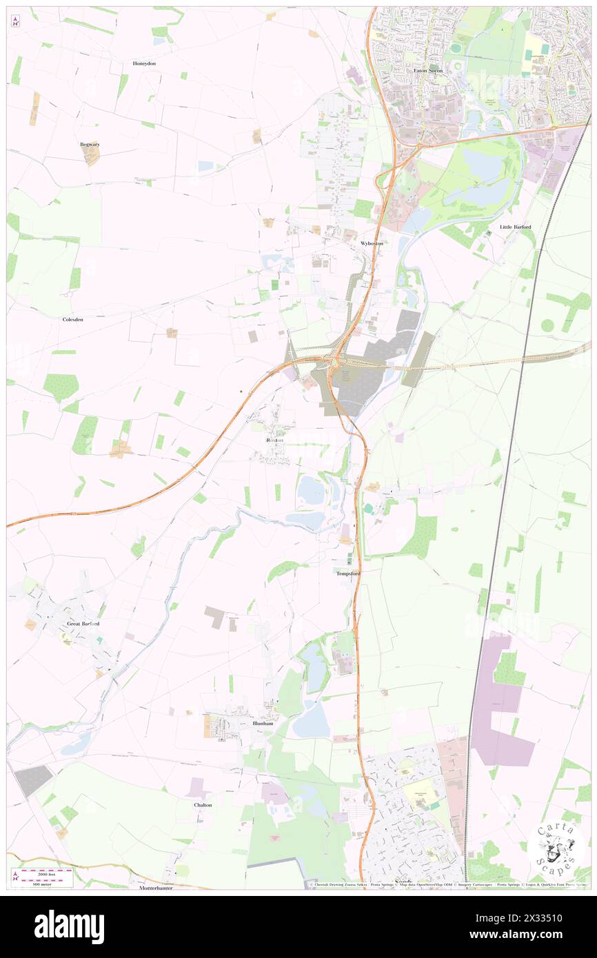 Roxton, Bedford, GB, United Kingdom, England, N 52 10' 31'', S 0 18' 40 ...