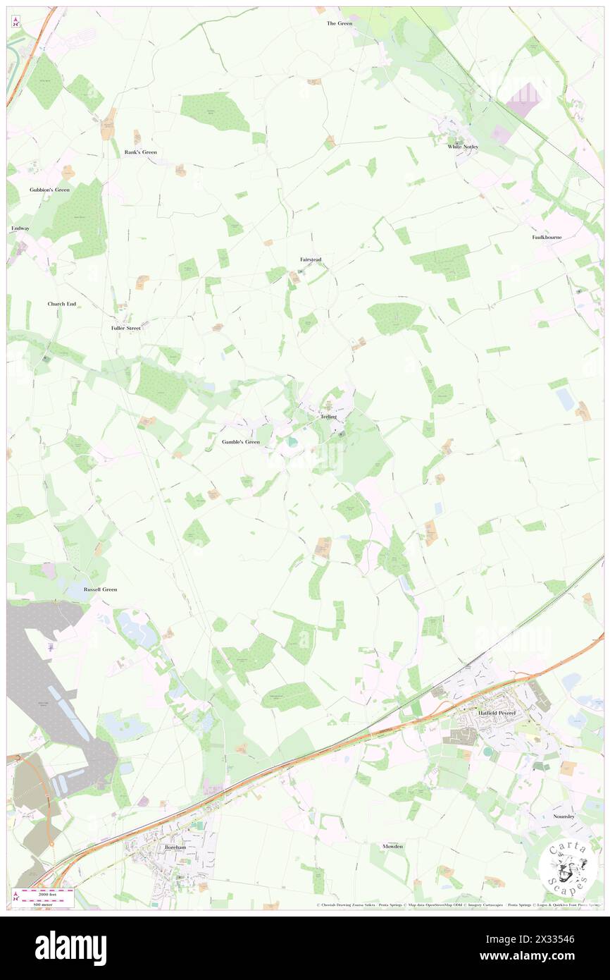 Terling map hi-res stock photography and images - Alamy