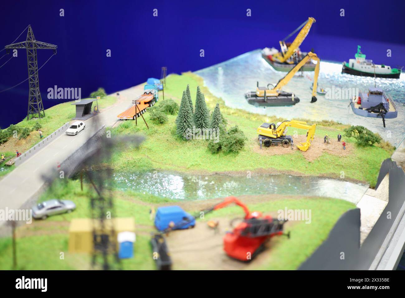 Cable laying process hi-res stock photography and images - Alamy