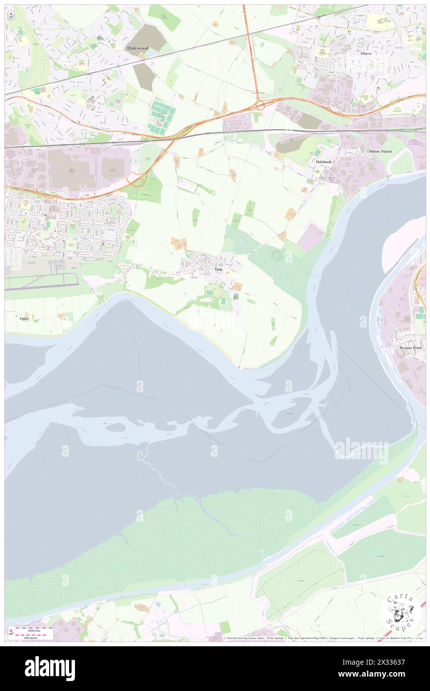 Hale, Borough of Halton, GB, United Kingdom, England, N 53 19' 43'', S ...