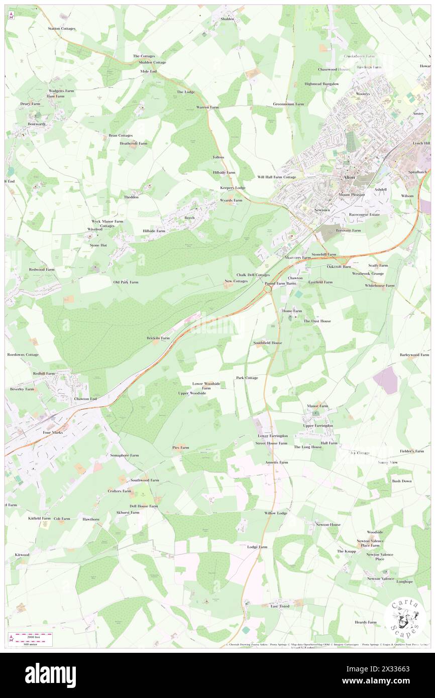 Chawton hampshire england Cut Out Stock Images & Pictures - Alamy