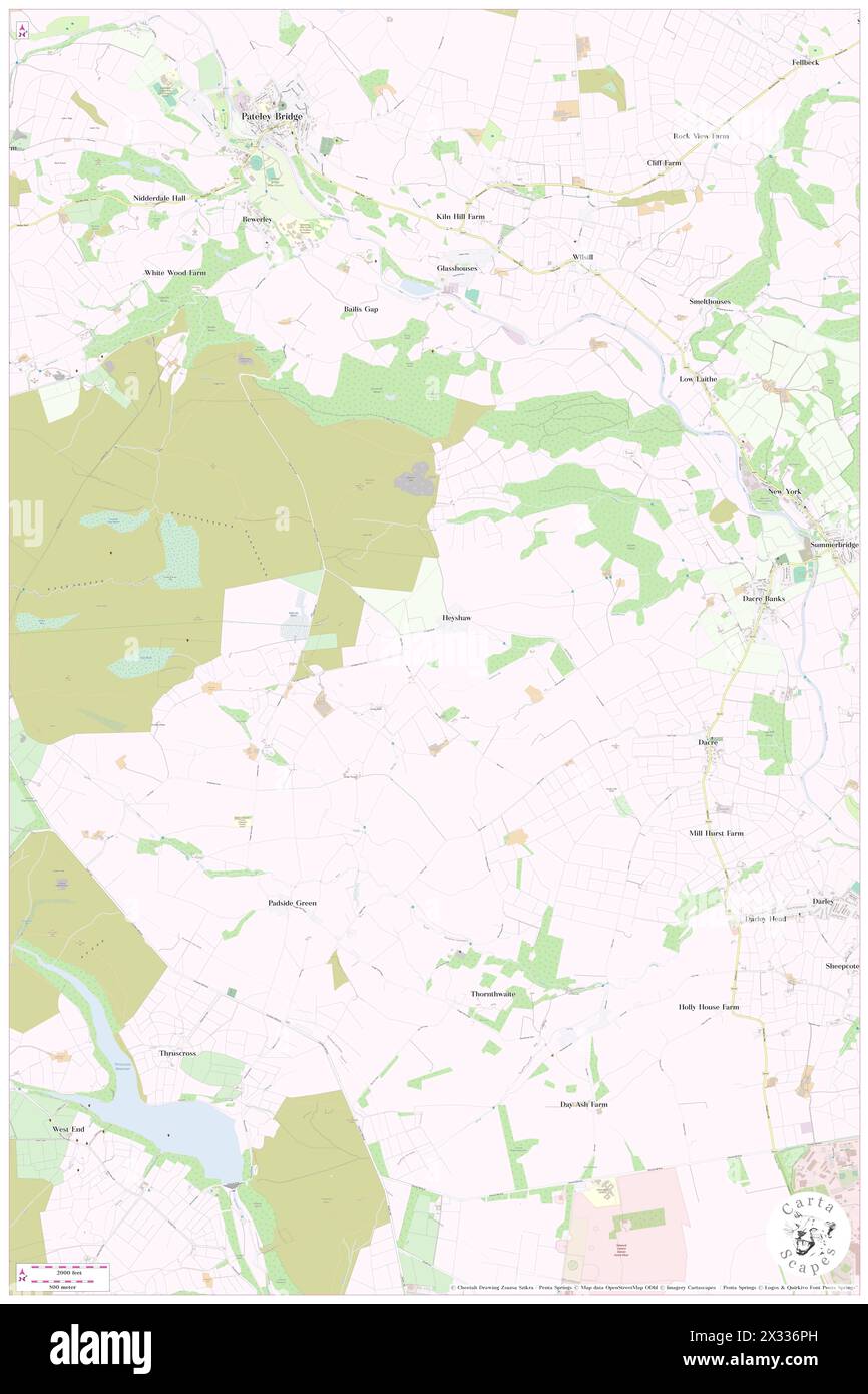 Map of dacre hi-res stock photography and images - Alamy