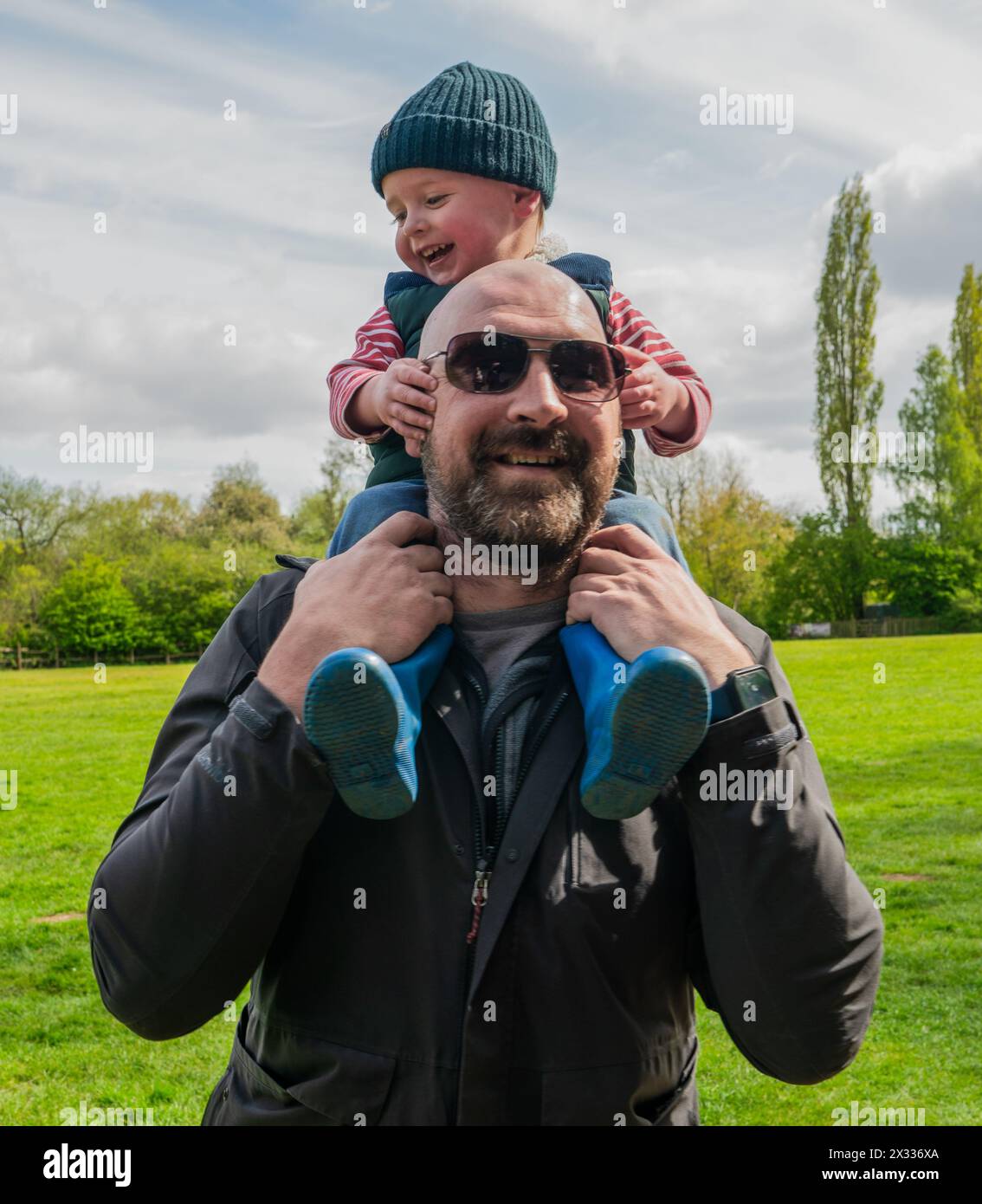 Father & Son Stock Photo - Alamy