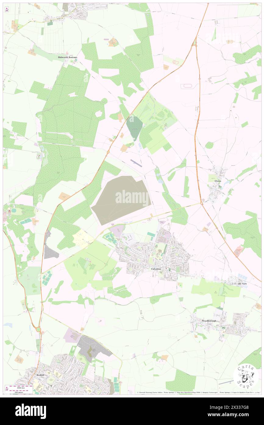 Calverton, Nottinghamshire, GB, United Kingdom, England, N 53 3' 11 ...