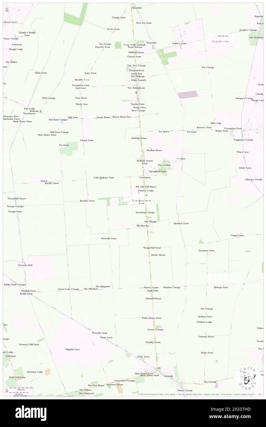 Carrington, Lincolnshire, GB, United Kingdom, England, N 53 4' 38'', S ...