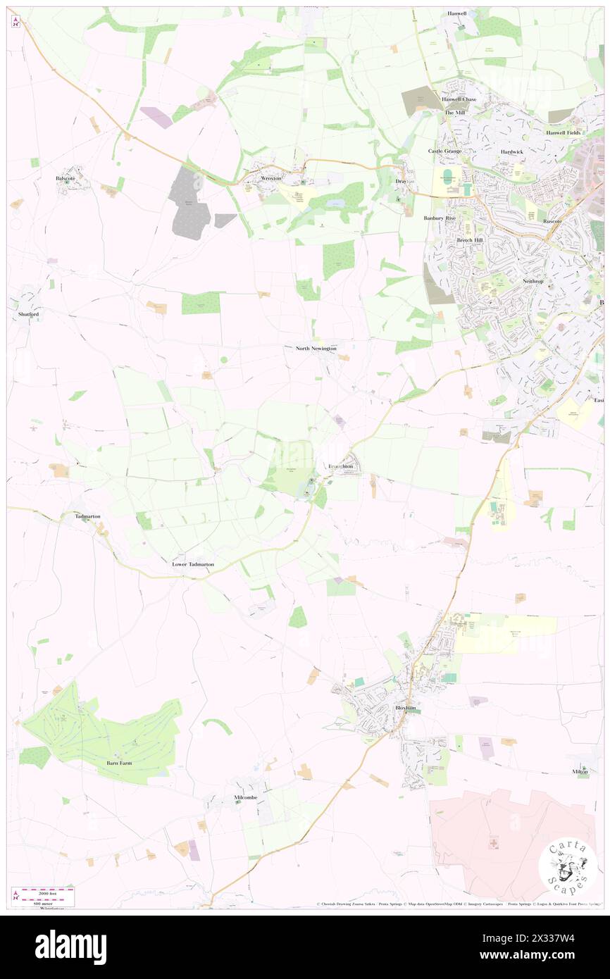Broughton, Oxfordshire, GB, United Kingdom, England, N 52 2' 38'', S 1 ...