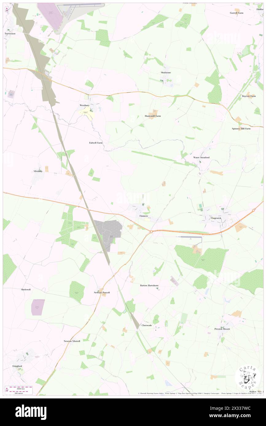 Finmere, Oxfordshire, GB, United Kingdom, England, N 51 59' 39'', S 1 4 ...