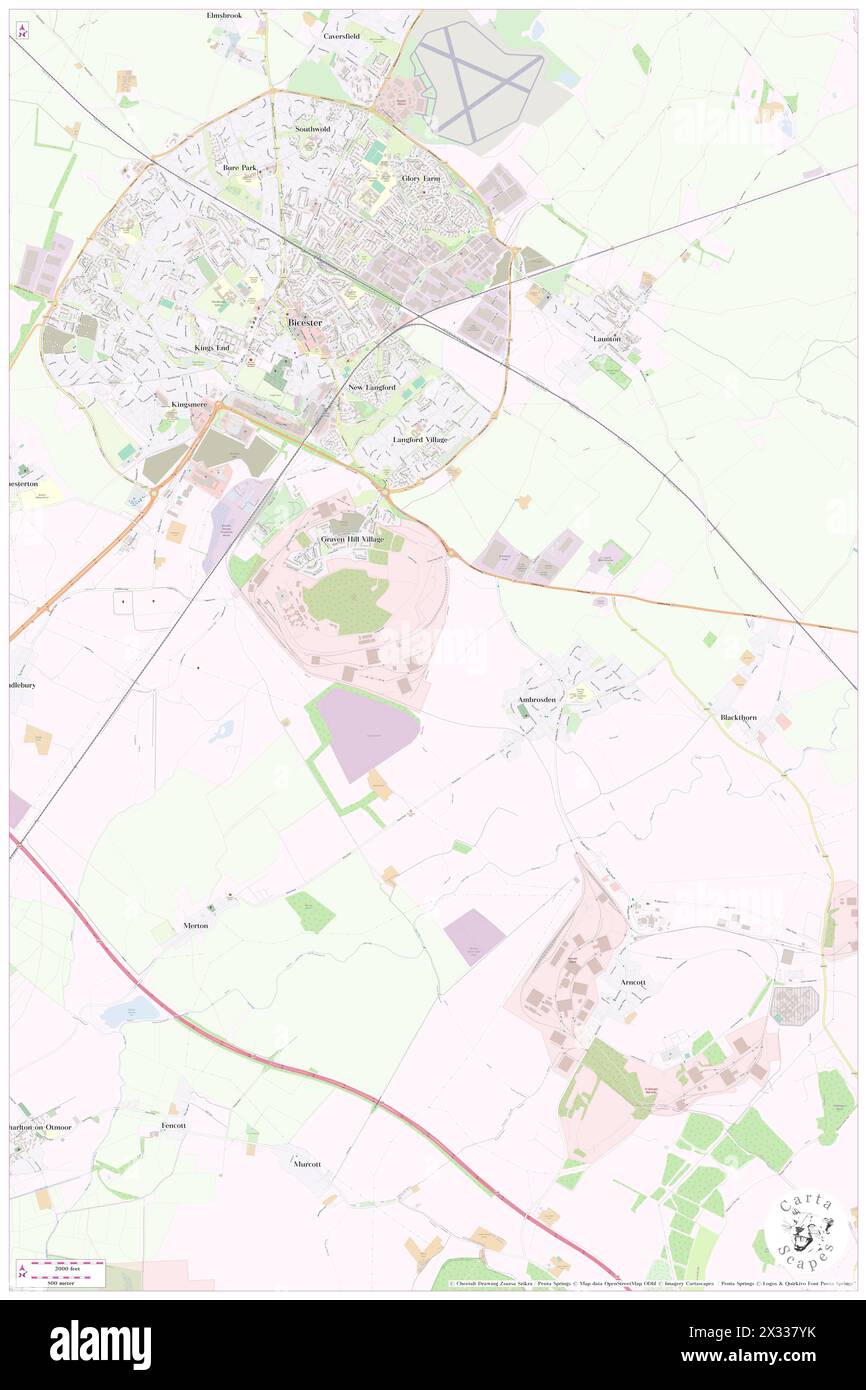 Ambrosden, Oxfordshire, GB, United Kingdom, England, N 51 52' 29'', S 1 ...