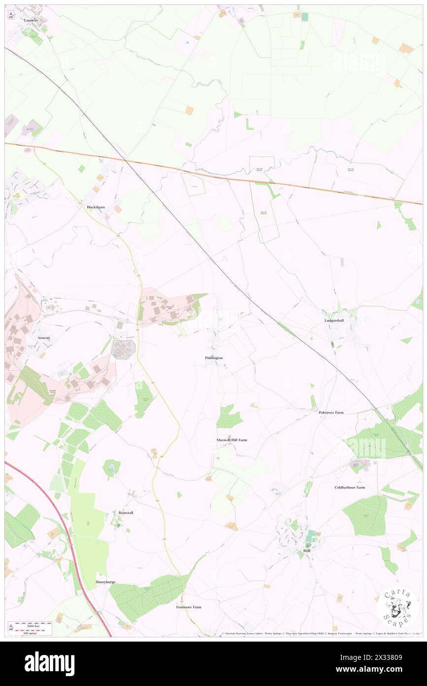 Piddington, Oxfordshire, GB, United Kingdom, England, N 51 51' 10'', S ...