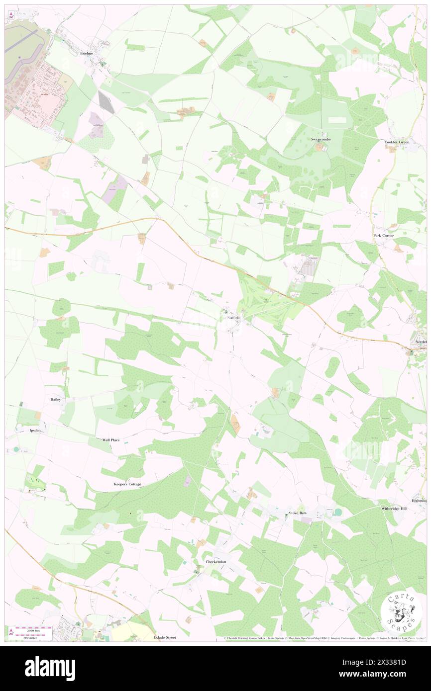 Nuffield, Oxfordshire, GB, United Kingdom, England, N 51 34' 45'', S 1 ...