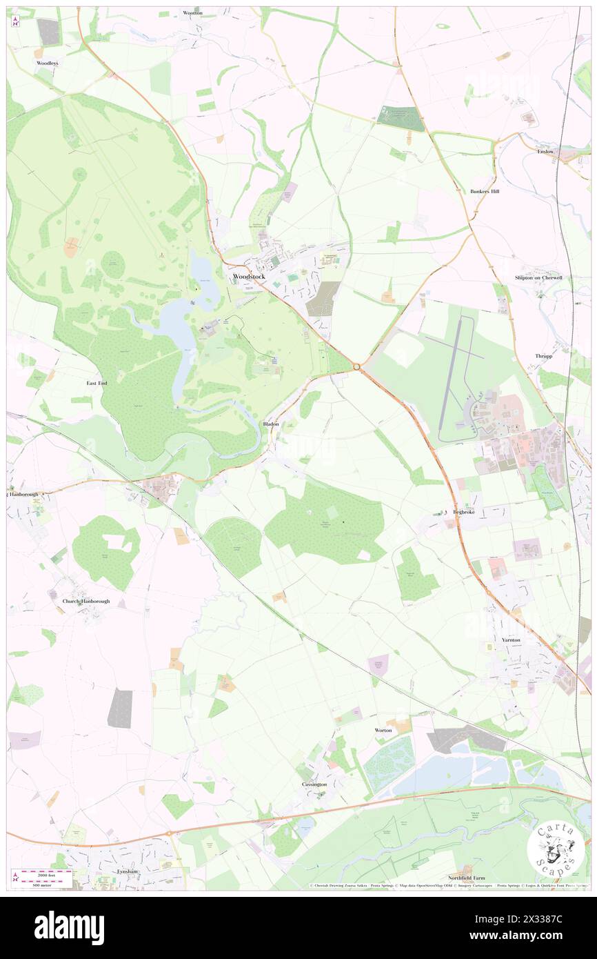 Bladon, Oxfordshire, GB, United Kingdom, England, N 51 49' 44'', S 1 20 ...