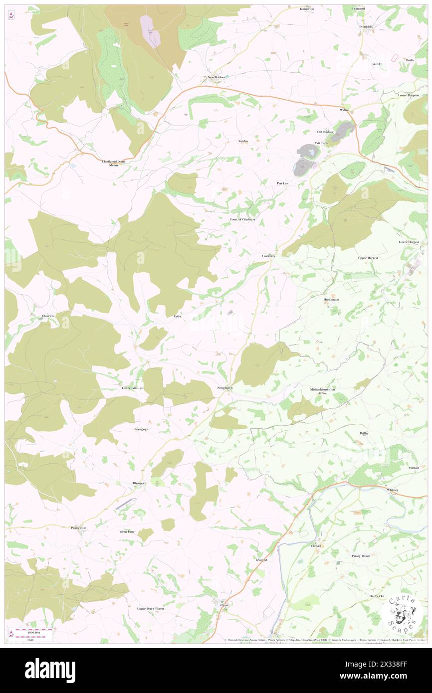 Gladestry, Sir Powys, GB, United Kingdom, Wales, N 52 10' 6'', S 3 9' 7 ...