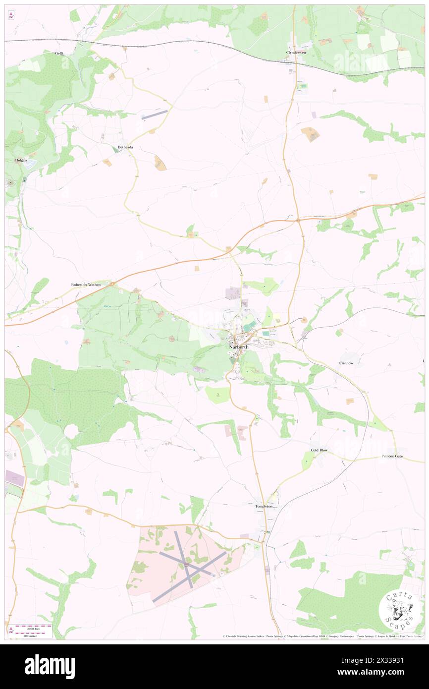 Narberth pembrokeshire wales Cut Out Stock Images & Pictures - Alamy