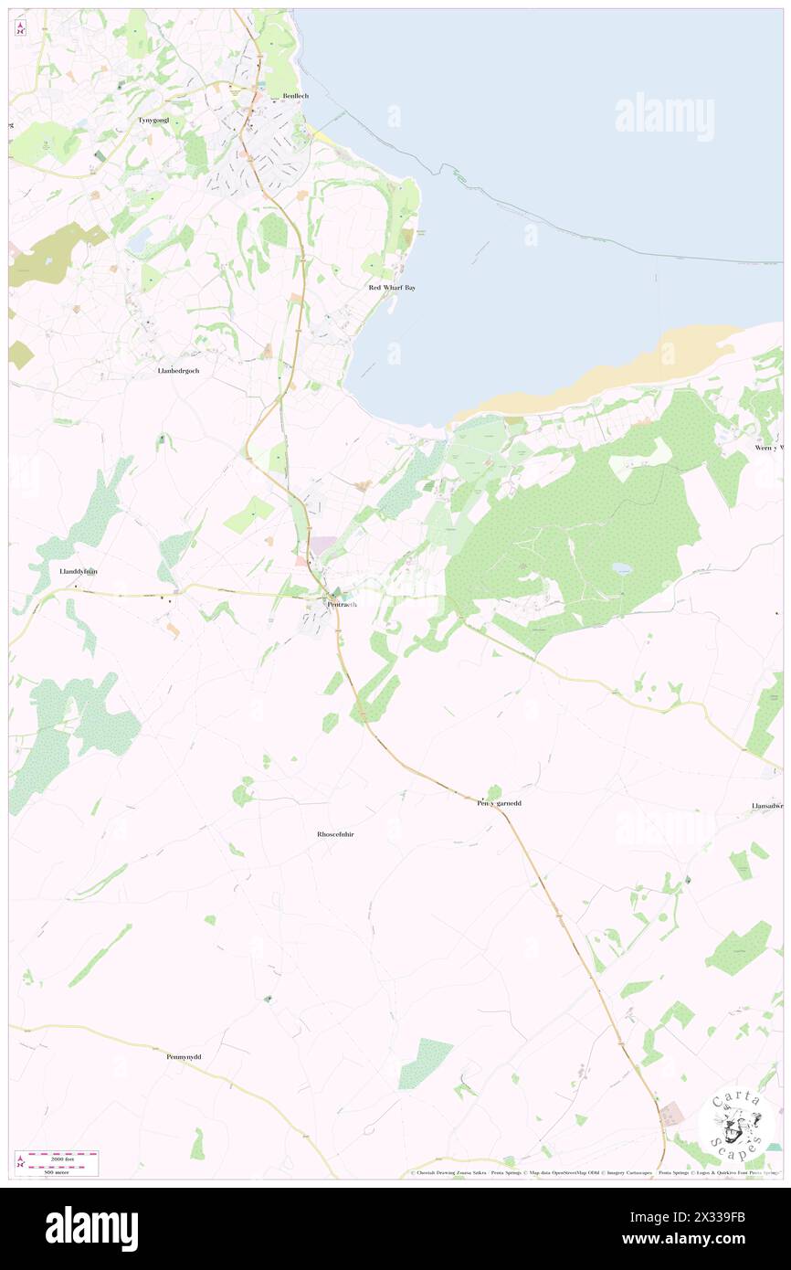 Pentraeth, Anglesey, GB, United Kingdom, Wales, N 53 16' 56'', S 4 12 ...