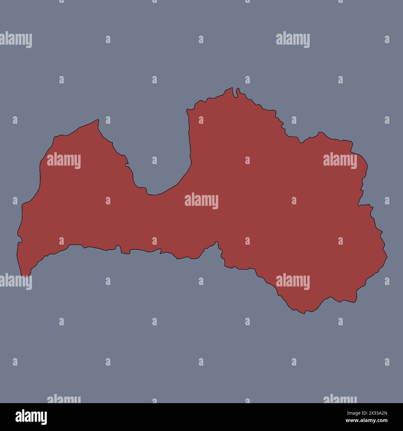 Lettland umriss hi-res stock photography and images - Alamy
