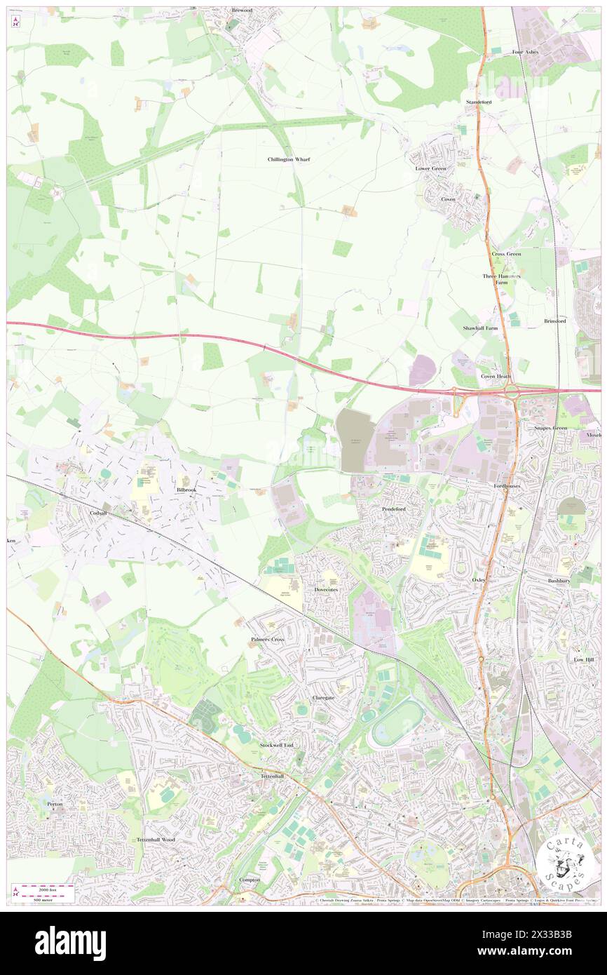 Bilbrook, Staffordshire, GB, United Kingdom, England, N 52 37' 53'', S ...
