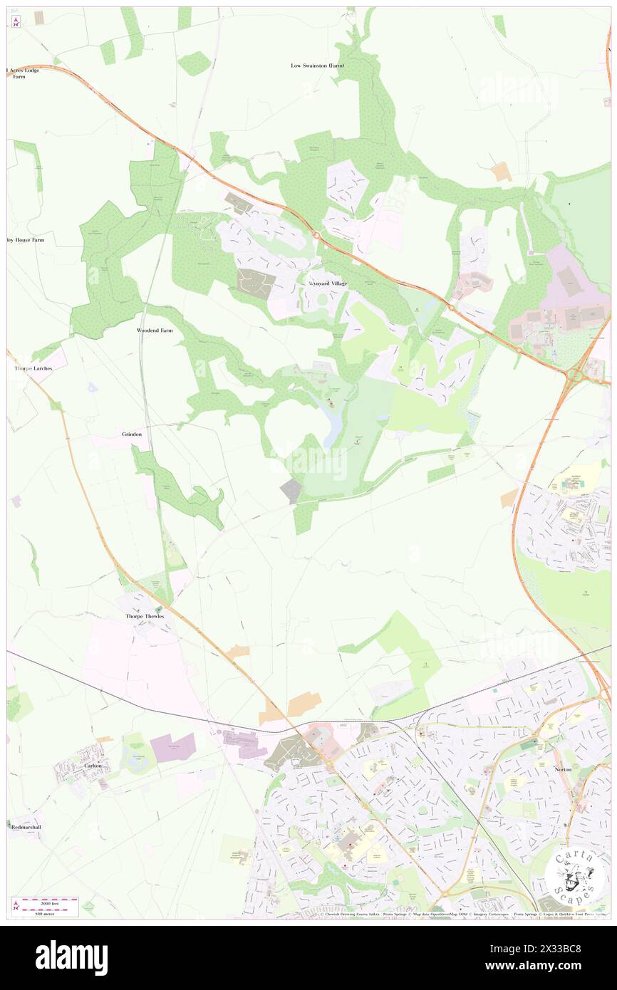 Map of stockton on tees hi-res stock photography and images - Alamy