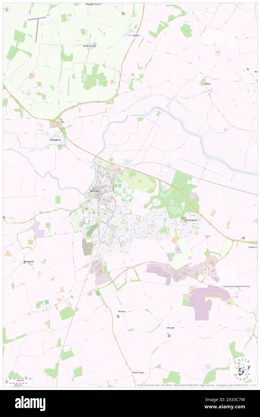 Beccles, Suffolk, GB, United Kingdom, England, N 52 27' 26'', N 1 34 ...
