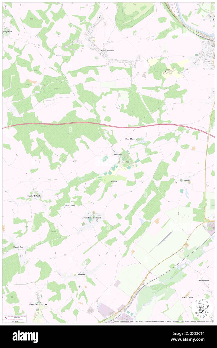 Bradfield, West Berkshire, GB, United Kingdom, England, N 51 26' 55 ...