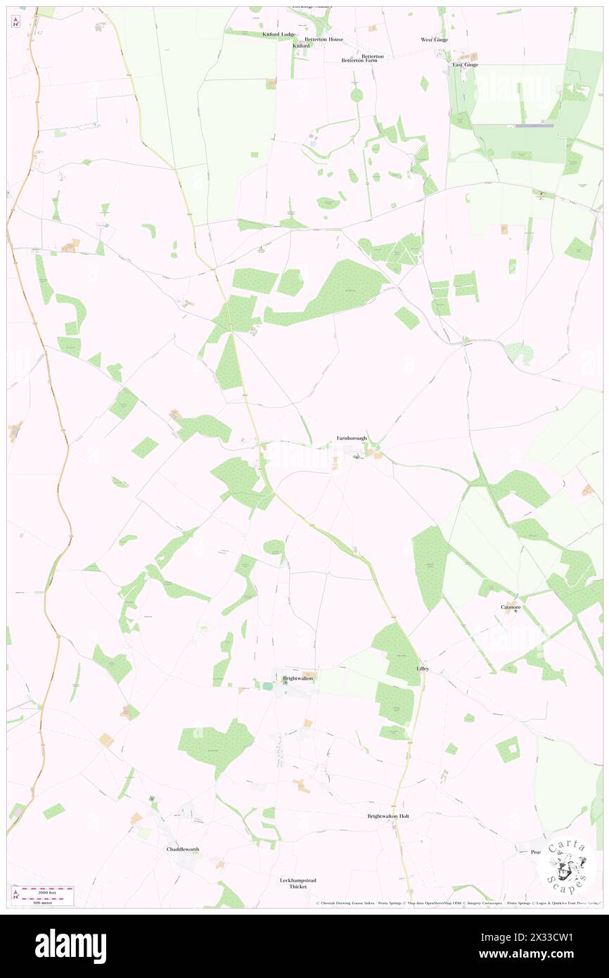 Farnborough map hi-res stock photography and images - Alamy