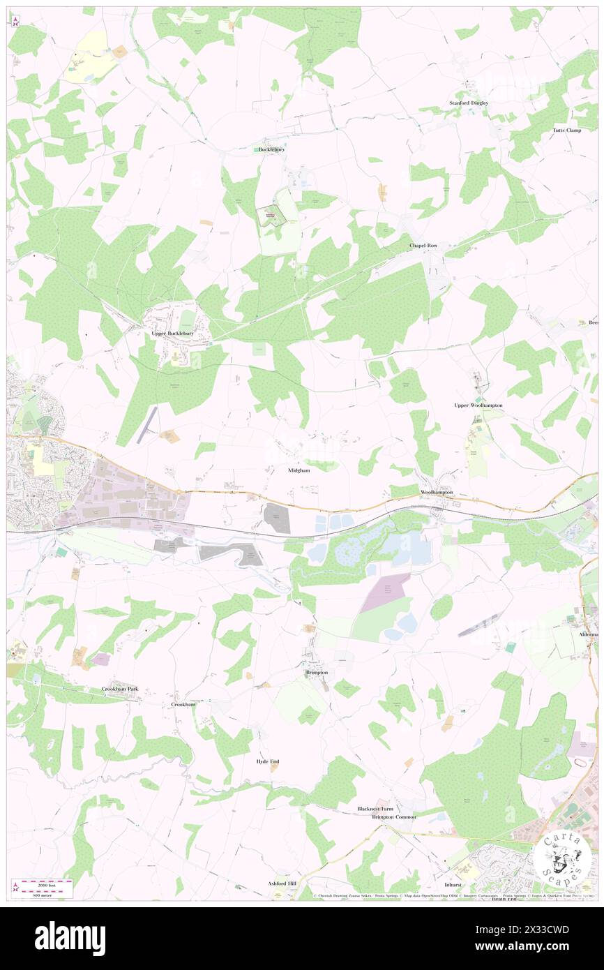 Midgham, West Berkshire, GB, United Kingdom, England, N 51 24' 6'', S 1 ...