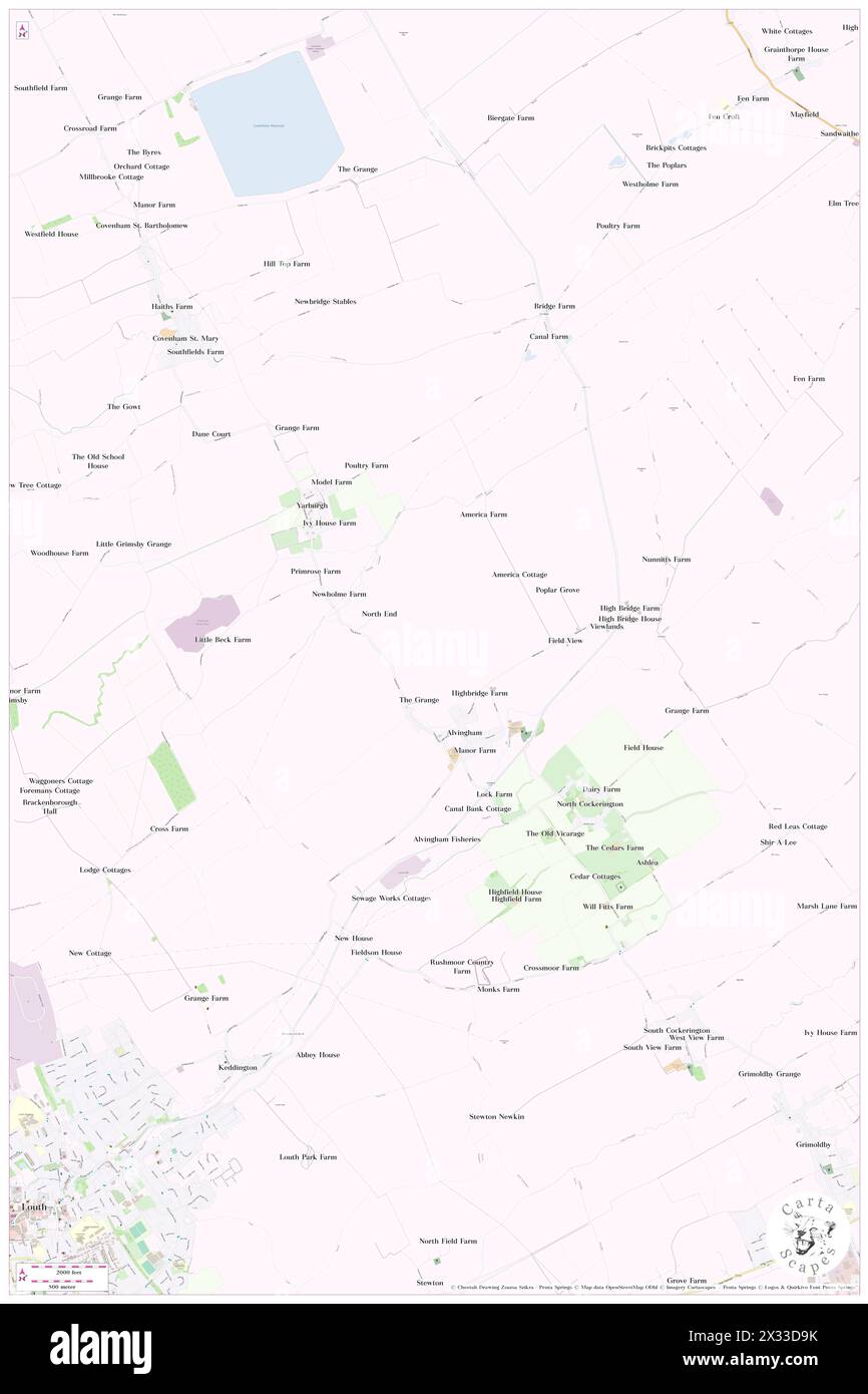 Alvingham, Lincolnshire, GB, United Kingdom, England, N 53 24' 24'', N ...