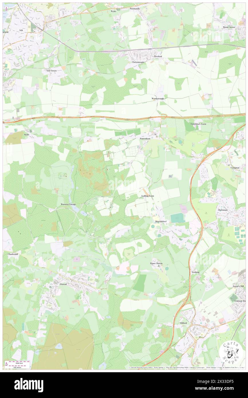 Puttenham, Surrey, GB, United Kingdom, England, N 51 12' 32'', S 0 40 ...