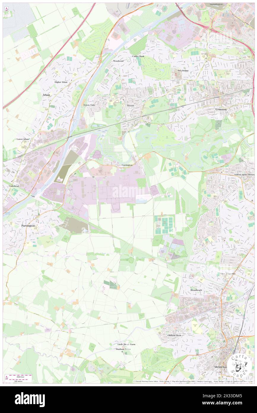 Carrington map Cut Out Stock Images & Pictures - Alamy