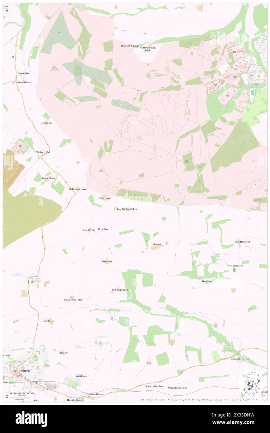 Barden, North Yorkshire, GB, United Kingdom, England, N 54 20' 52'', S ...