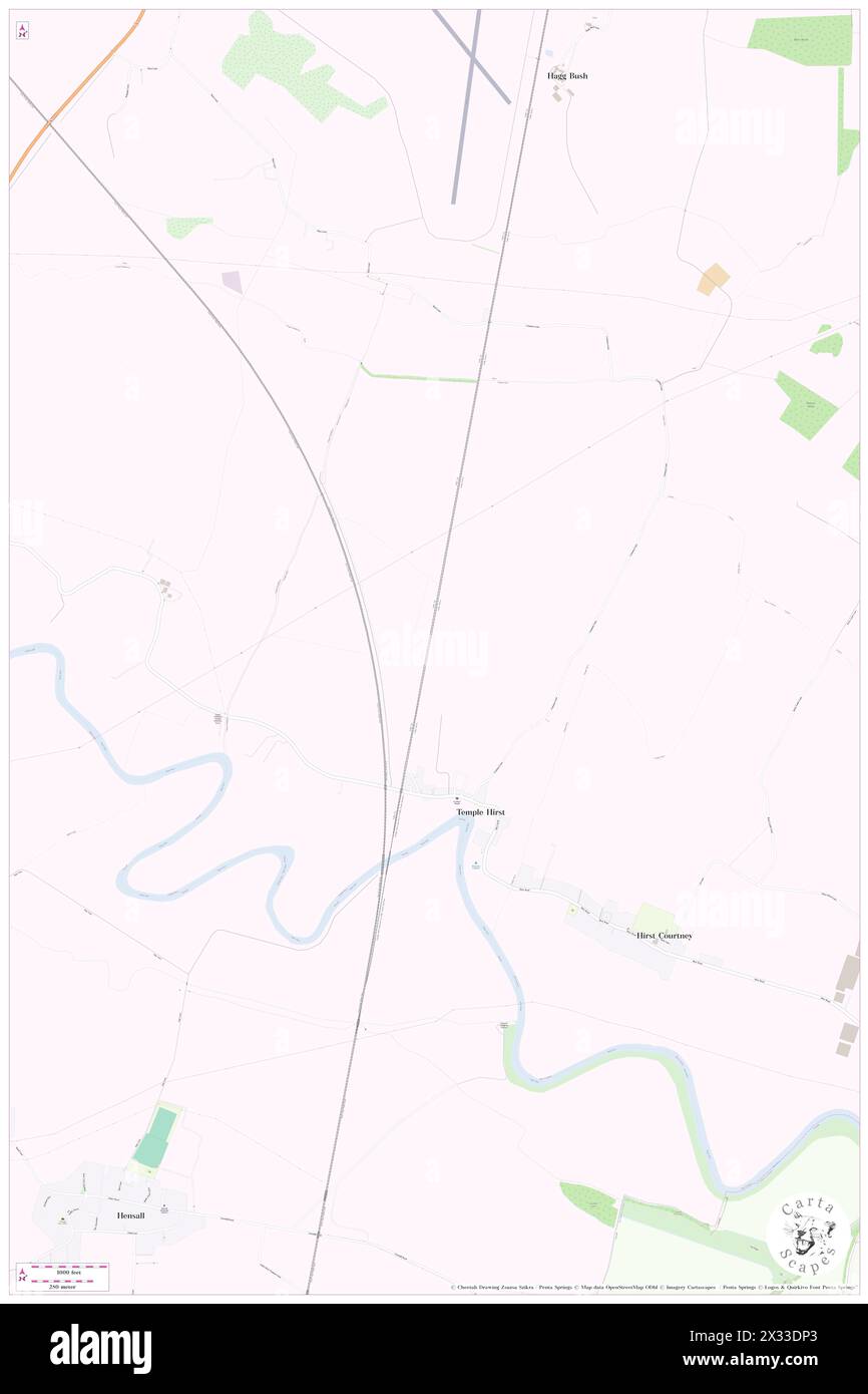 Temple Hirst, North Yorkshire, GB, United Kingdom, England, N 53 43' 22 ...