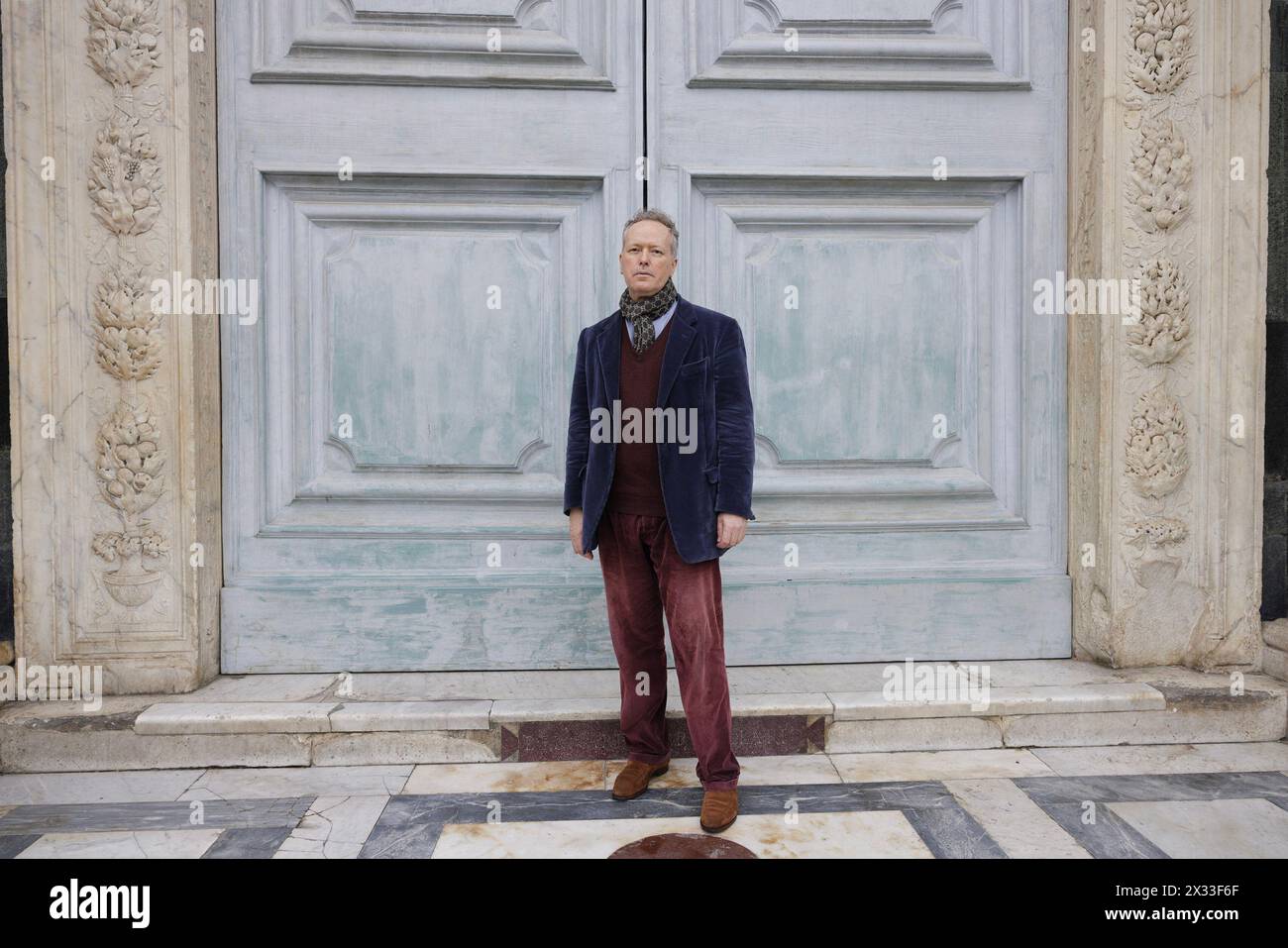 Portrait of Edward St Aubyn 25/02/2023 ©Isabella De Maddalena/opale.photo Stock Photo - Alamy