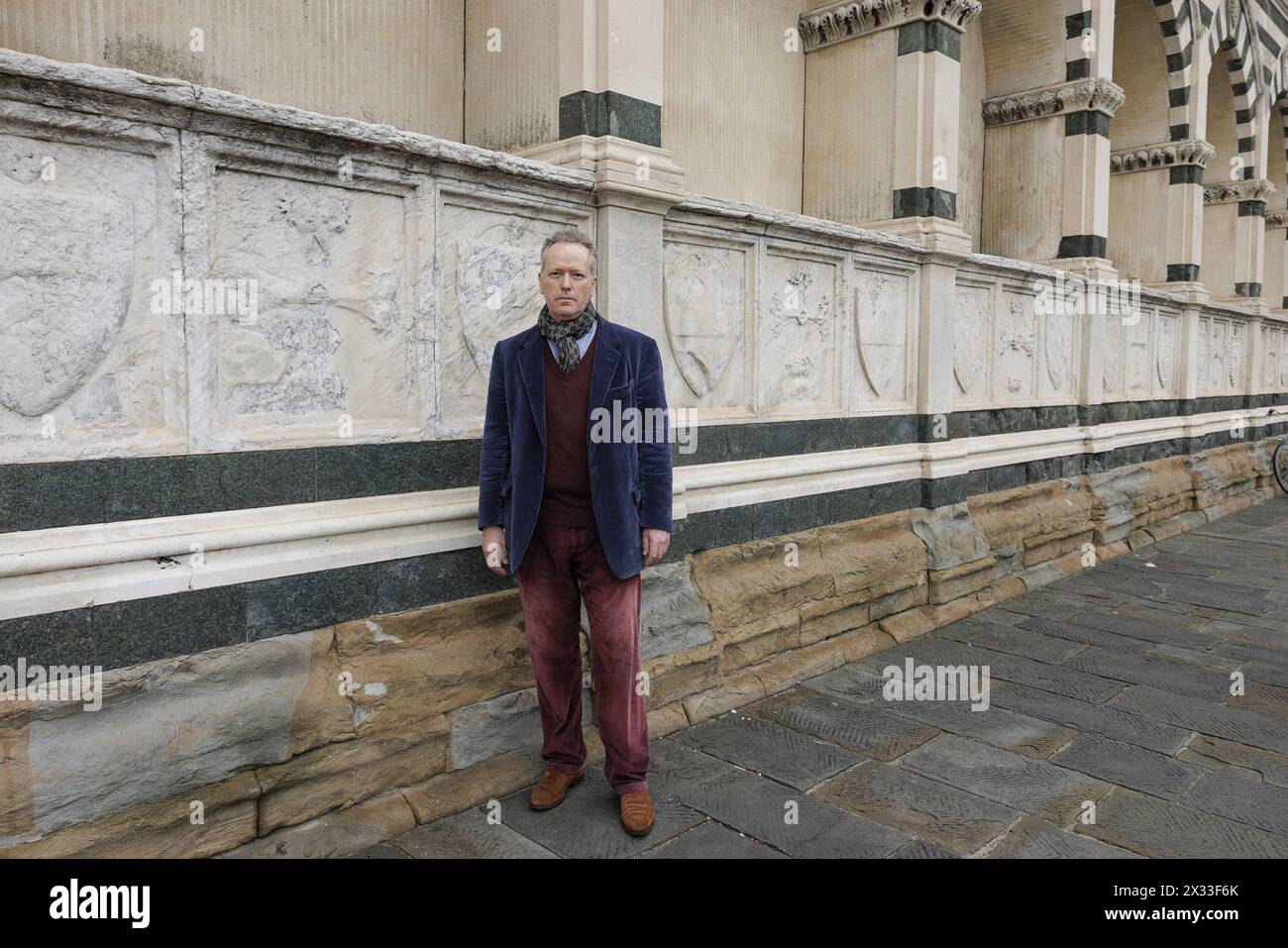 Portrait of Edward St Aubyn 25/02/2023 ©Isabella De Maddalena/opale.photo Stock Photo - Alamy