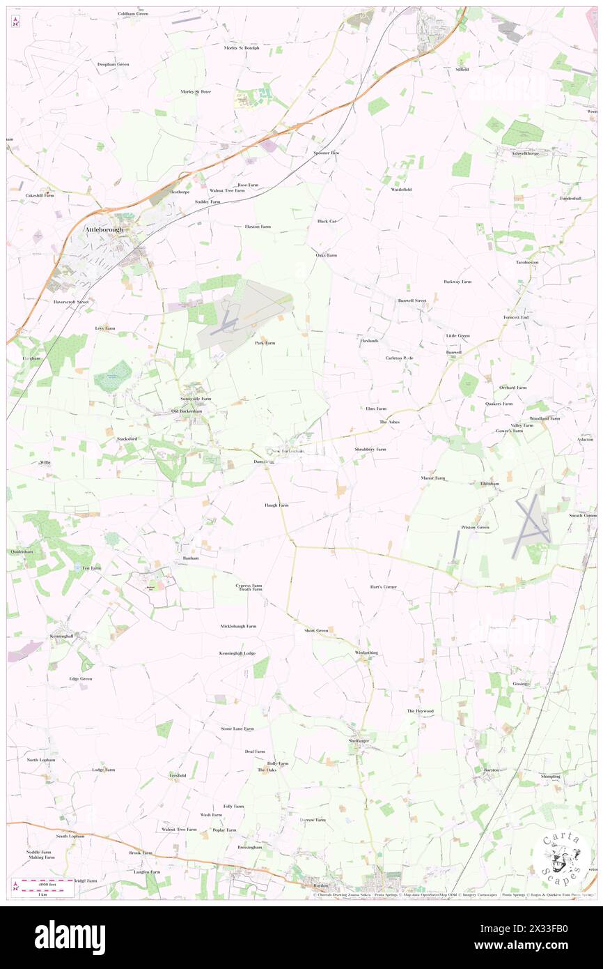 New Buckenham, Norfolk, GB, United Kingdom, England, N 52 28' 17'', N 1 ...