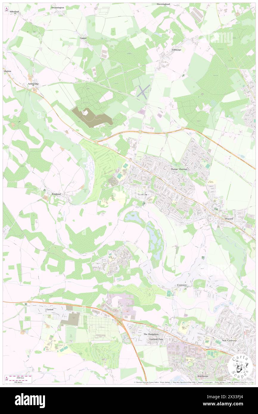 Taverham, Norfolk, GB, United Kingdom, England, N 52 40' 52'', N 1 11 ...