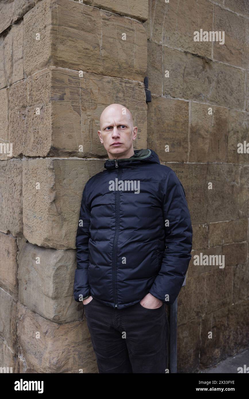 Portrait of Giorgio Vasta 25/02/2023 ©Isabella De Maddalena/opale.photo ...