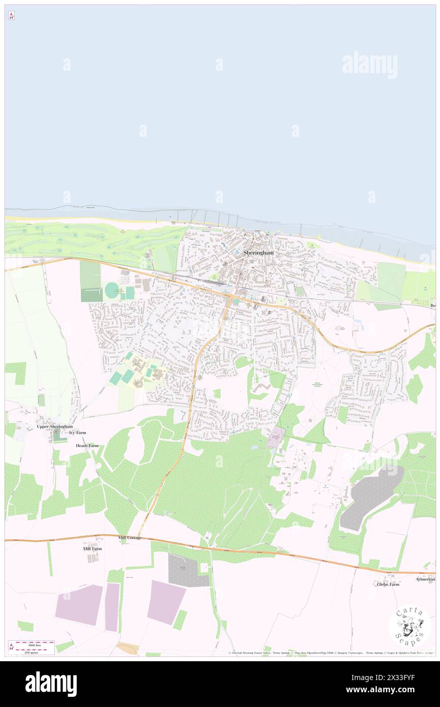 Sheringham, Norfolk, GB, United Kingdom, England, N 52 56' 18'', N 1 12 ...