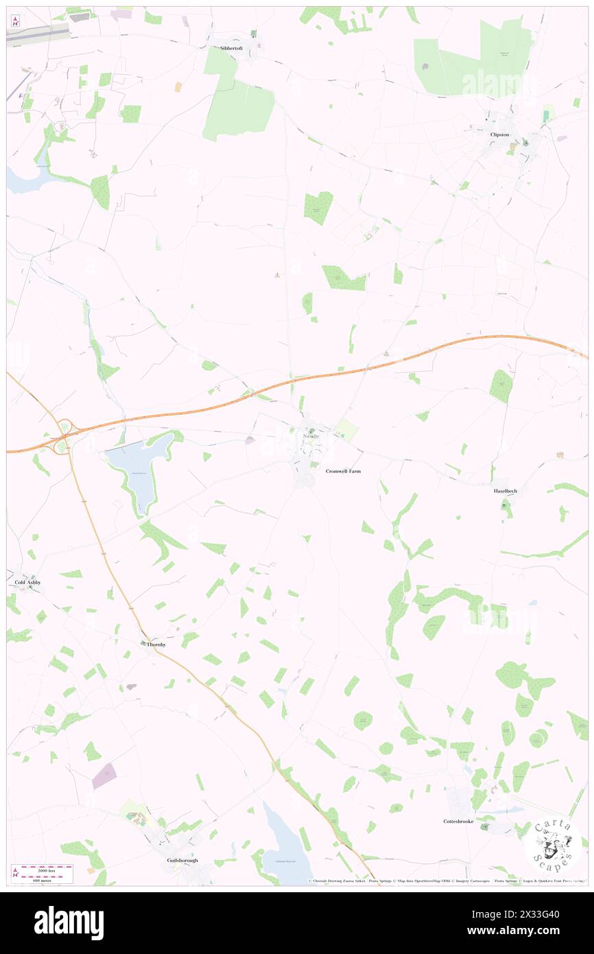 Naseby map Cut Out Stock Images & Pictures - Alamy